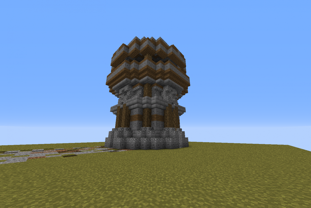 Simple Tower/Watch Tower Minecraft Map