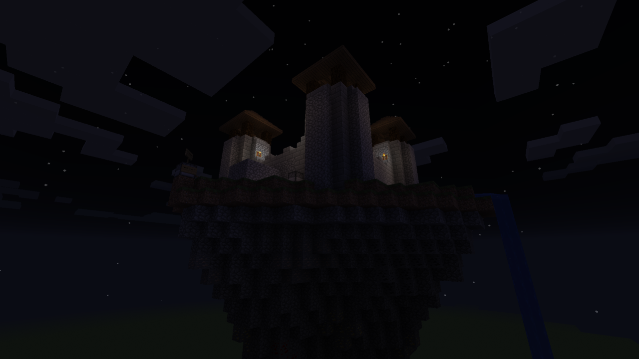 Floating Fortress Survival Map Minecraft Map