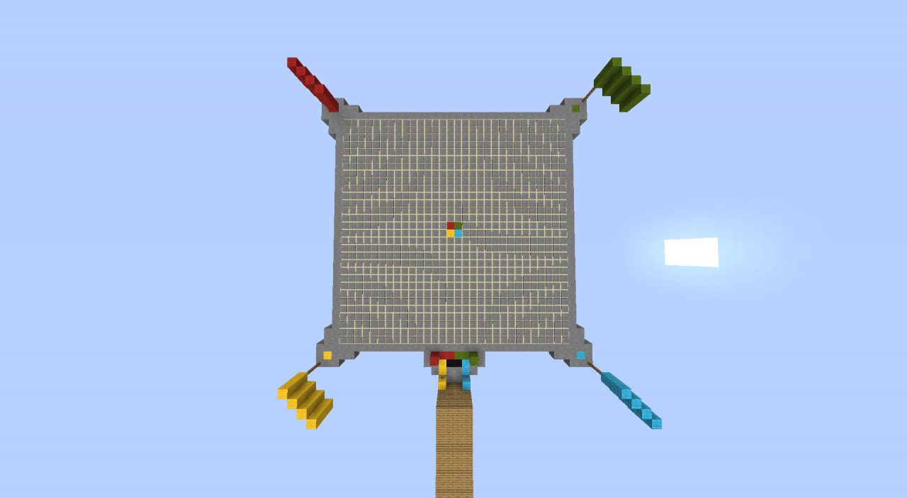 TNT RUN Minecraft Map