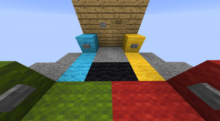 TNT RUN Minecraft Map