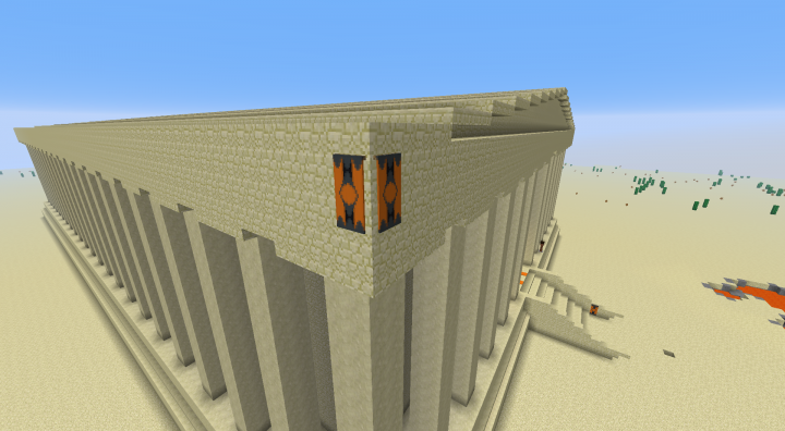 Massive Temple Minecraft Map