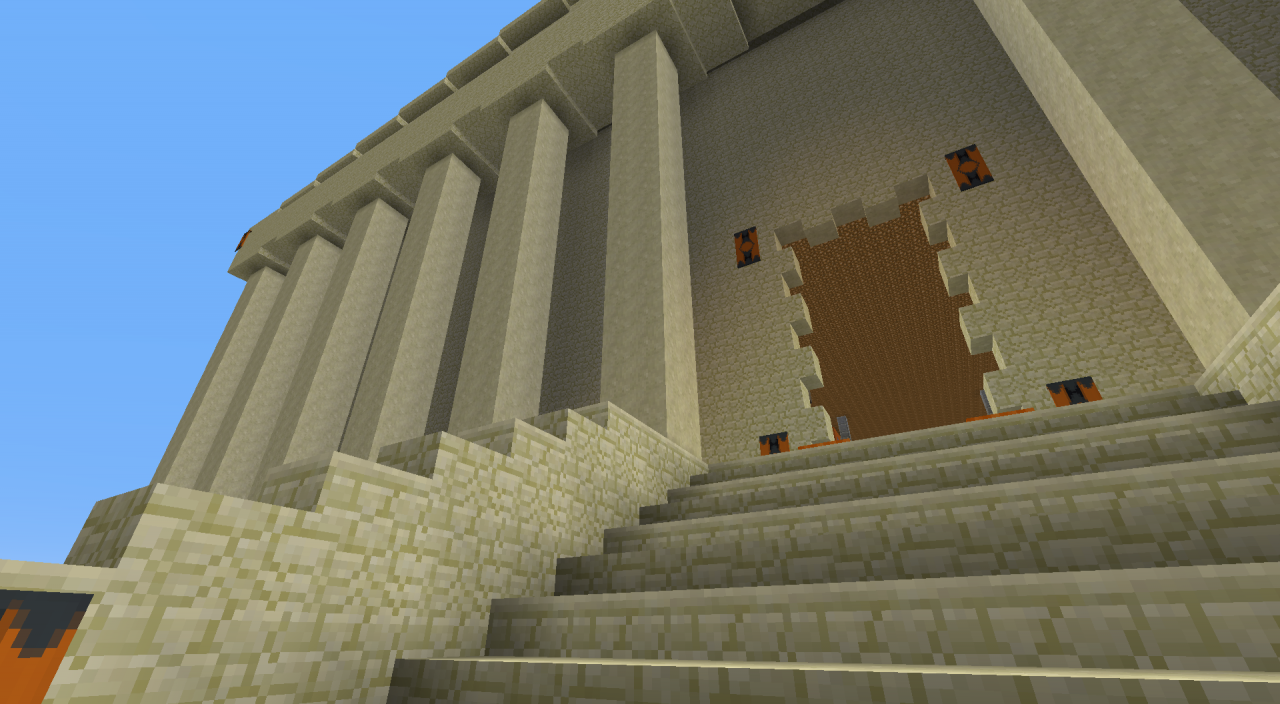 Massive Temple Minecraft Map