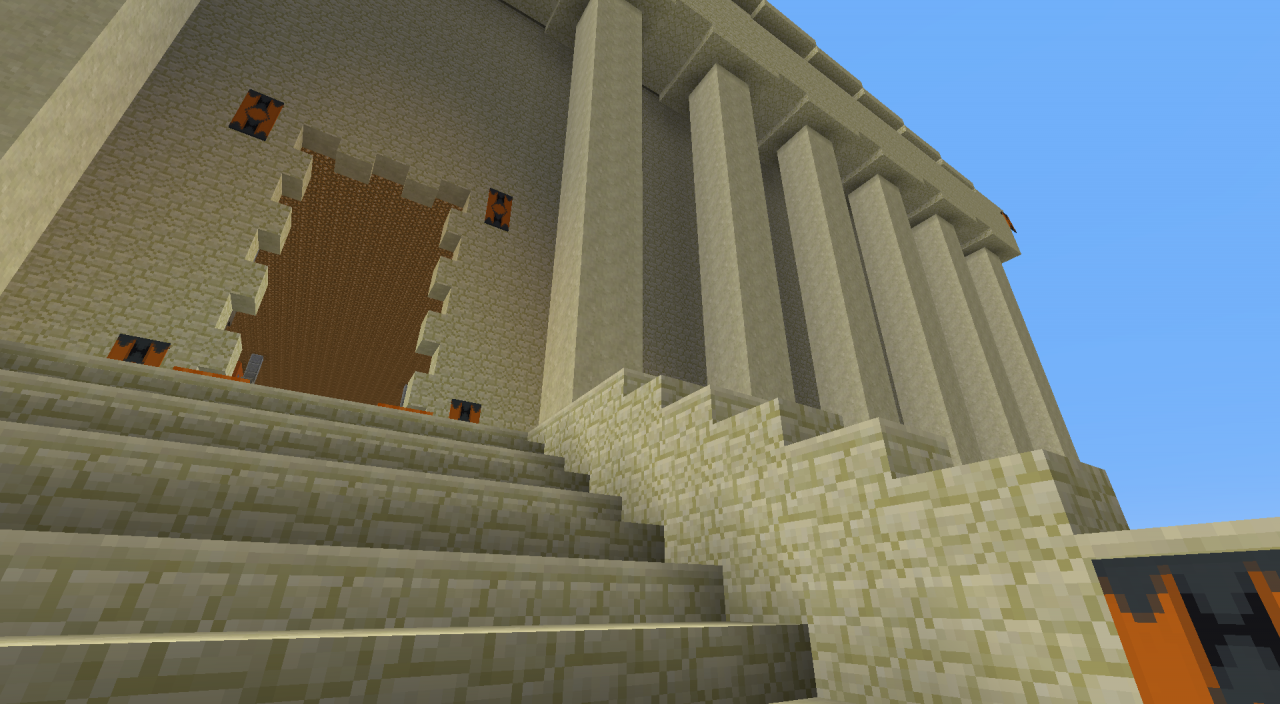 Massive Temple Minecraft Map