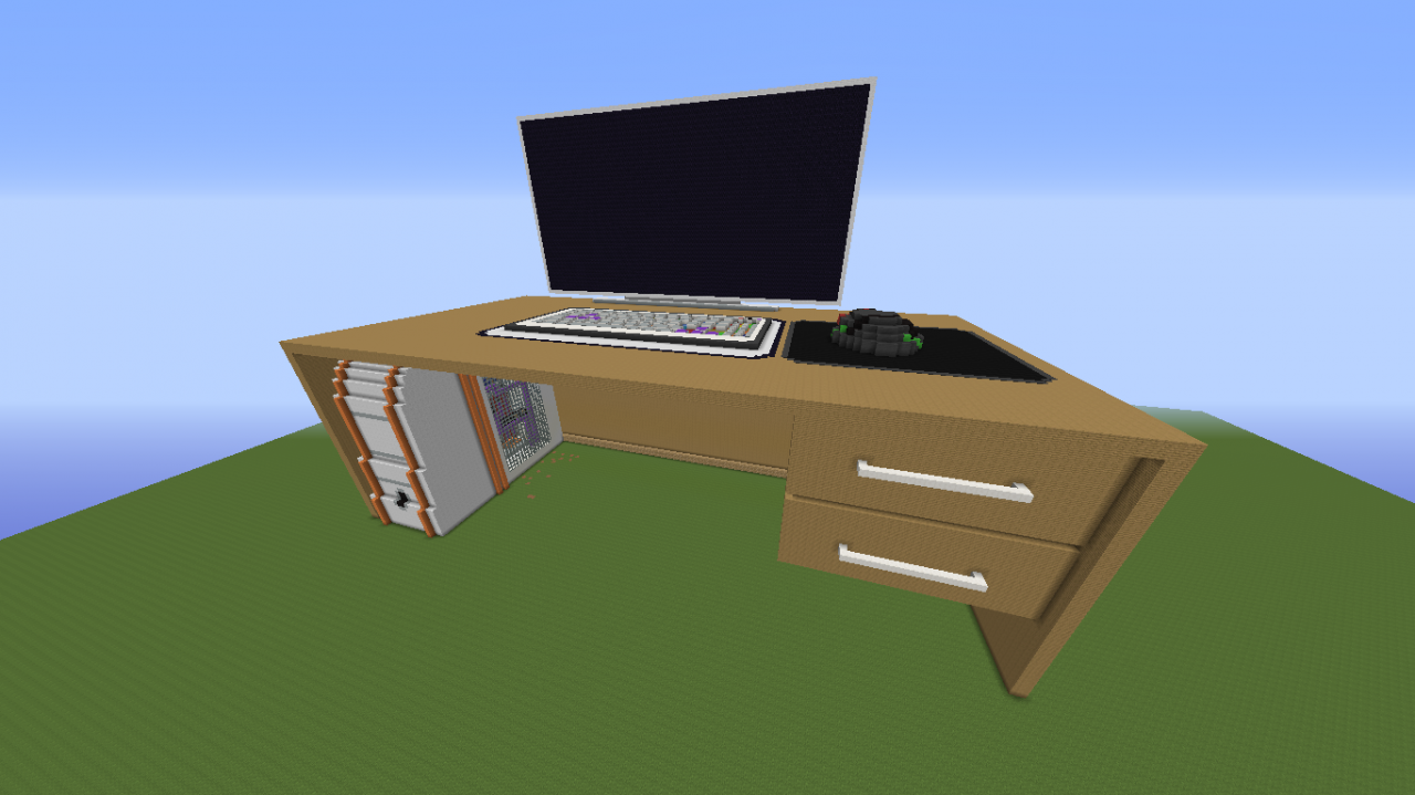 computer (setup) Minecraft Map