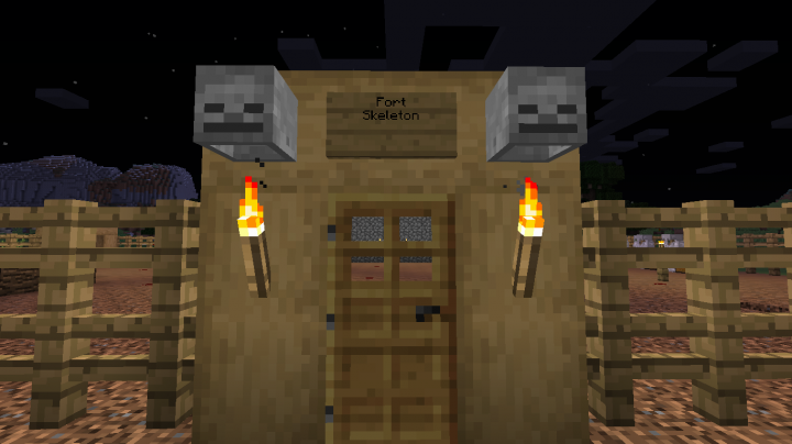 Fort Skeleton Minecraft Map