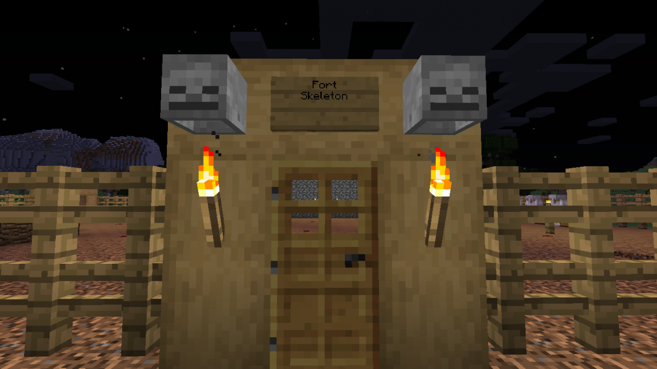 Fort Skeleton Minecraft Map