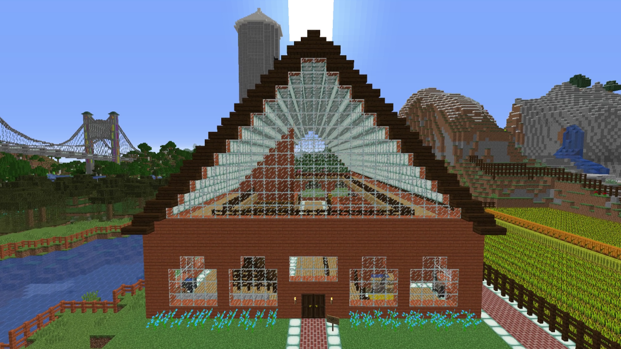 Mother Goose Club Old MacDonald's Farm Minecraft Map