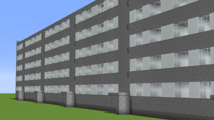 Polish five-story panel apartment building in OWT-67 system Minecraft Map