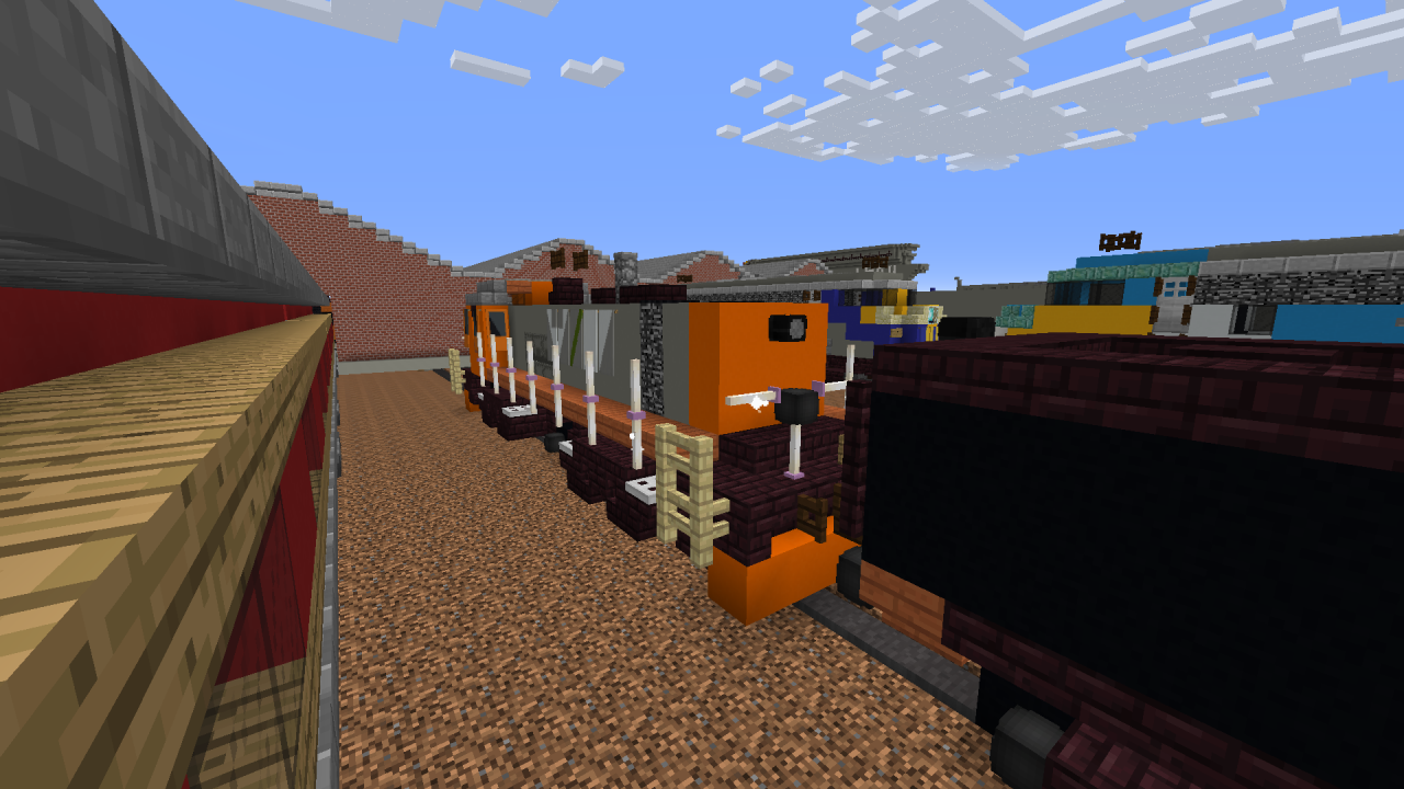 VR Y class shunter in v/line livery(1980s) Minecraft Map