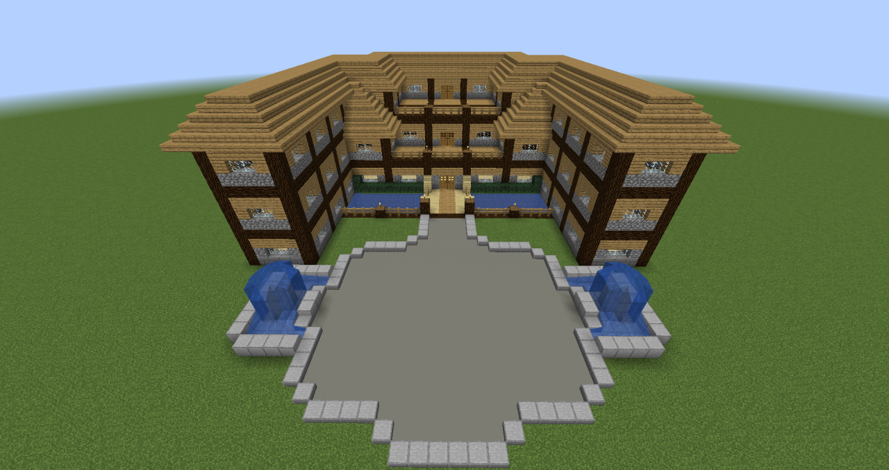 Mansion (Unfurnished) Minecraft Map