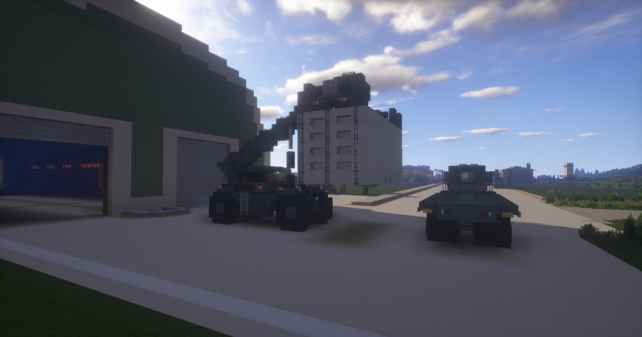 2:1 Scale, Kalmar RT240 Rough Terrain Container Handler Minecraft Map