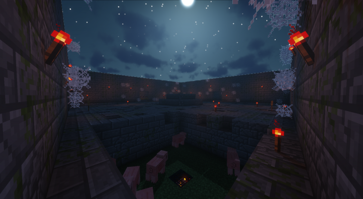Simple Spooky Spawn Minecraft Map