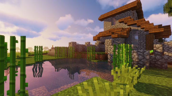 Survival farm house Minecraft Map