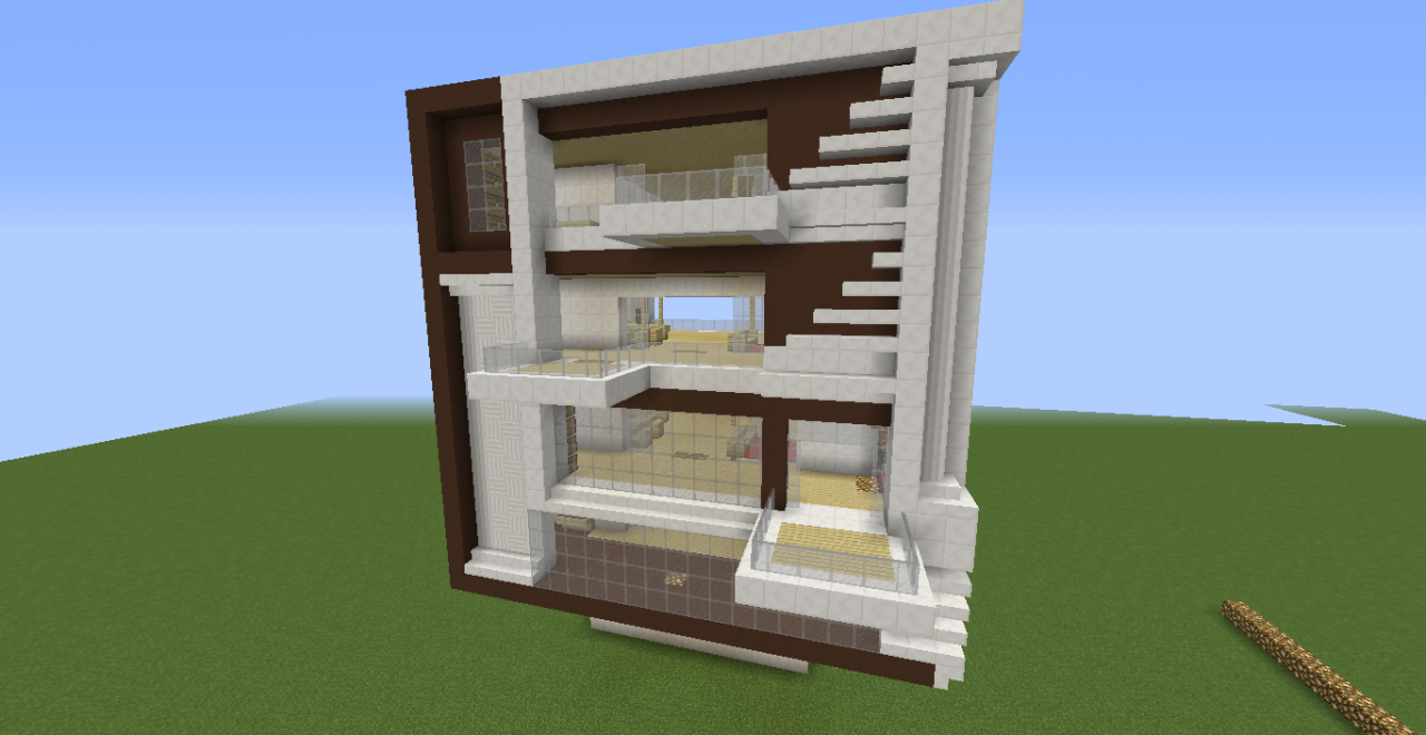 modern apartment Minecraft Map