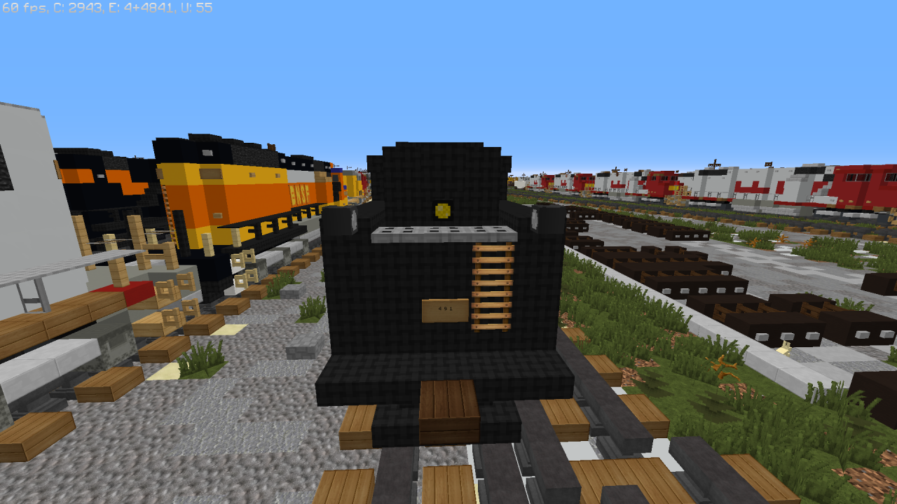 Boston and Albany 4-6-6T Minecraft Map