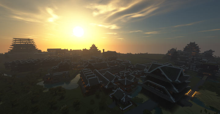 The Kōtetsu Castle Minecraft Map