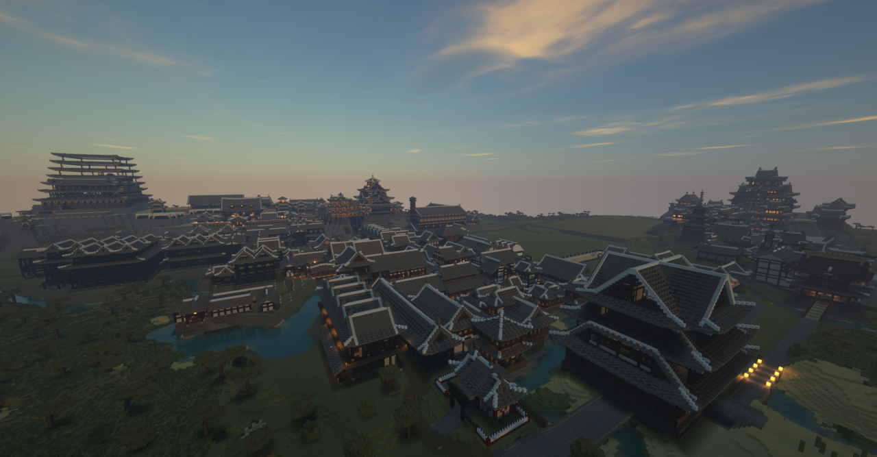 The Kōtetsu Castle Minecraft Map