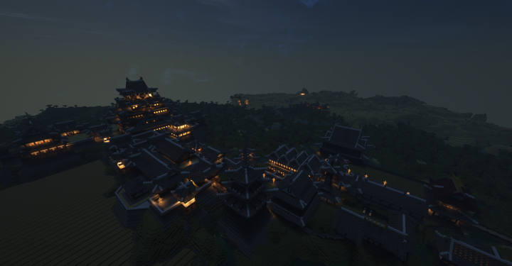 The Kōtetsu Castle Minecraft Map