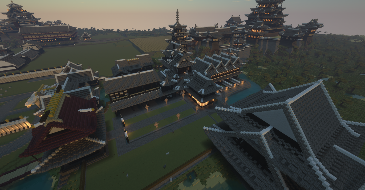 The Kōtetsu Castle Minecraft Map