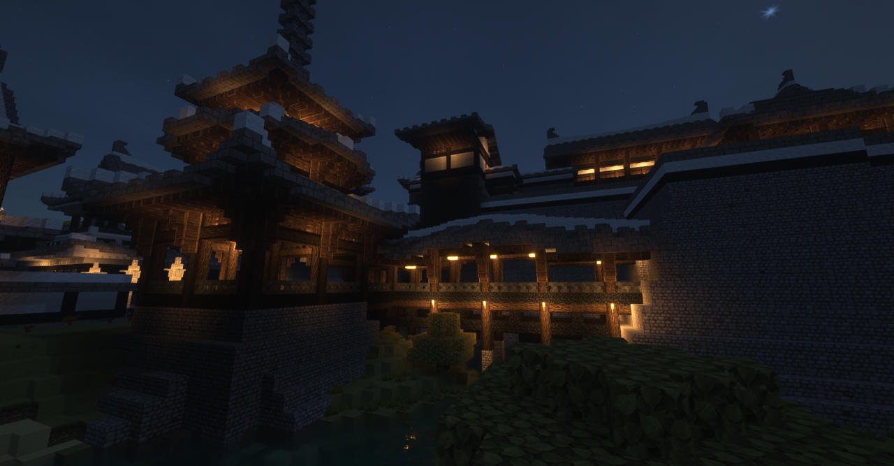 The Kōtetsu Castle Minecraft Map