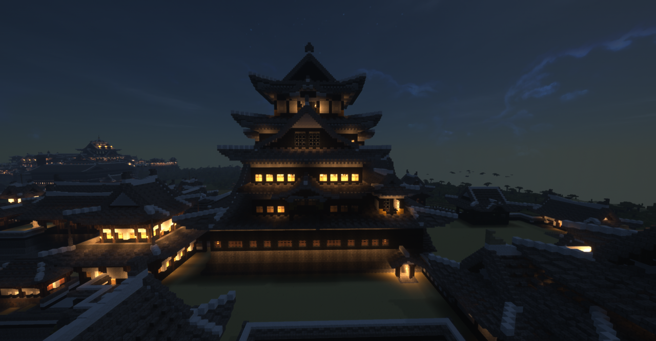 The Kōtetsu Castle Minecraft Map