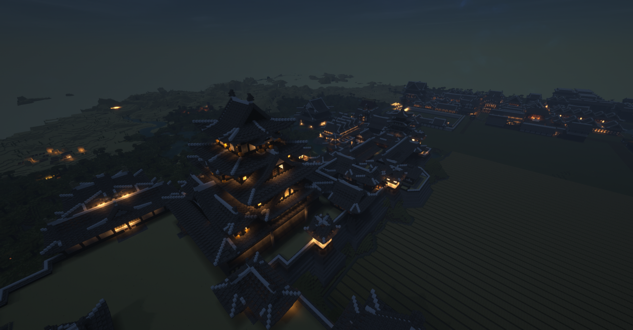 The Kōtetsu Castle Minecraft Map