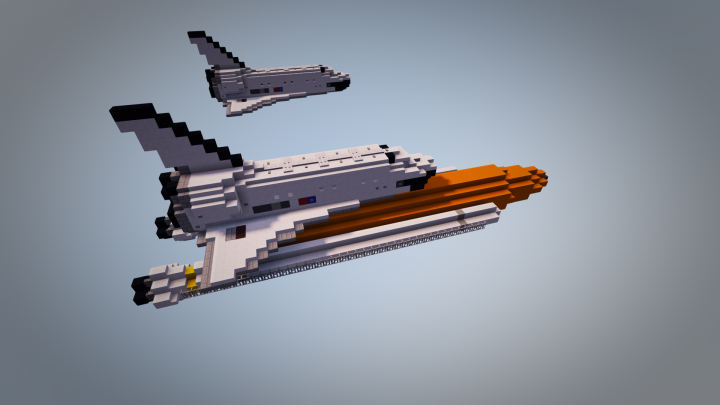 Space Shuttle Minecraft Map