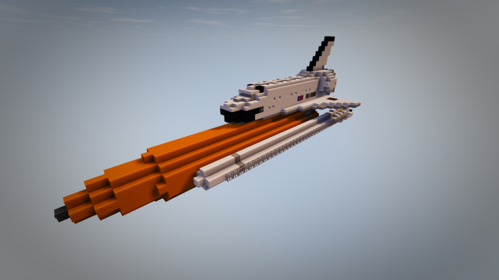 Space Shuttle Minecraft Map