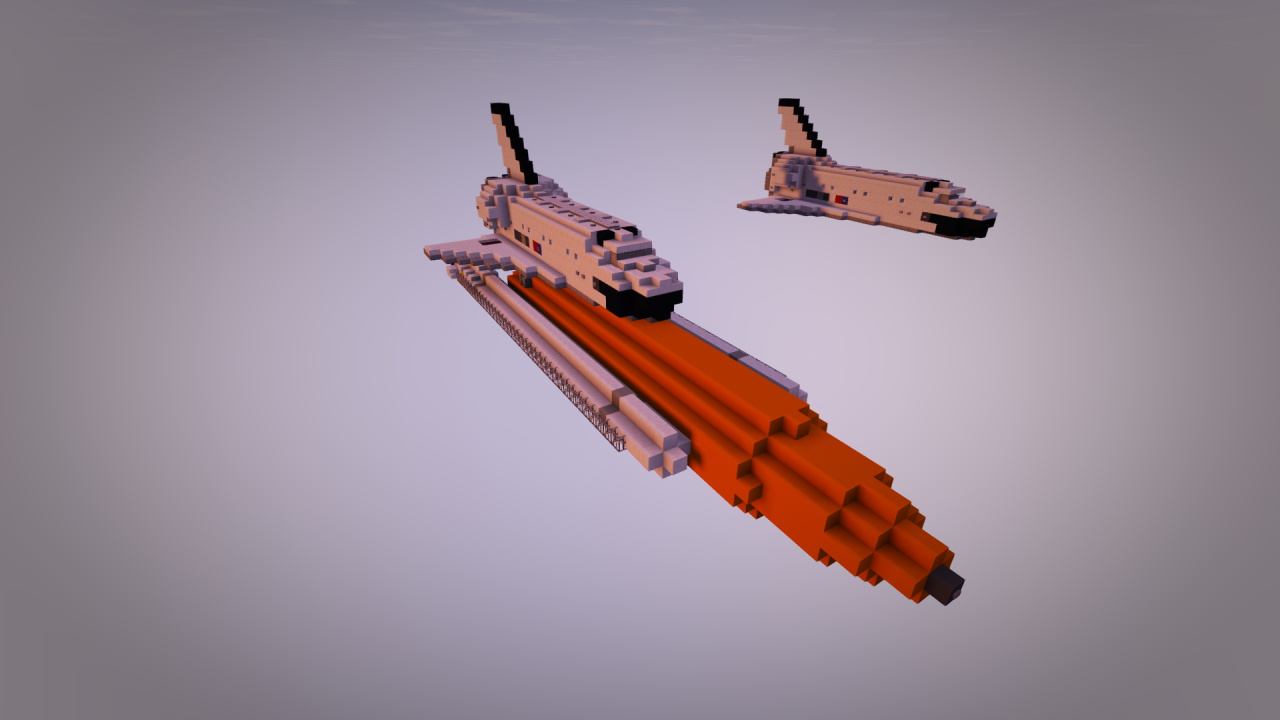 Space Shuttle Minecraft Map