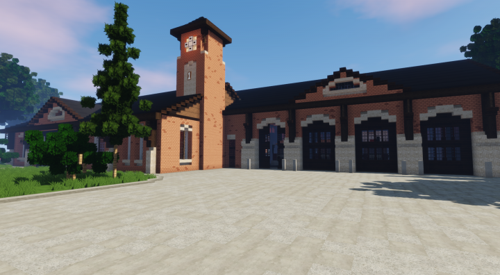 Fire Station Minecraft Map