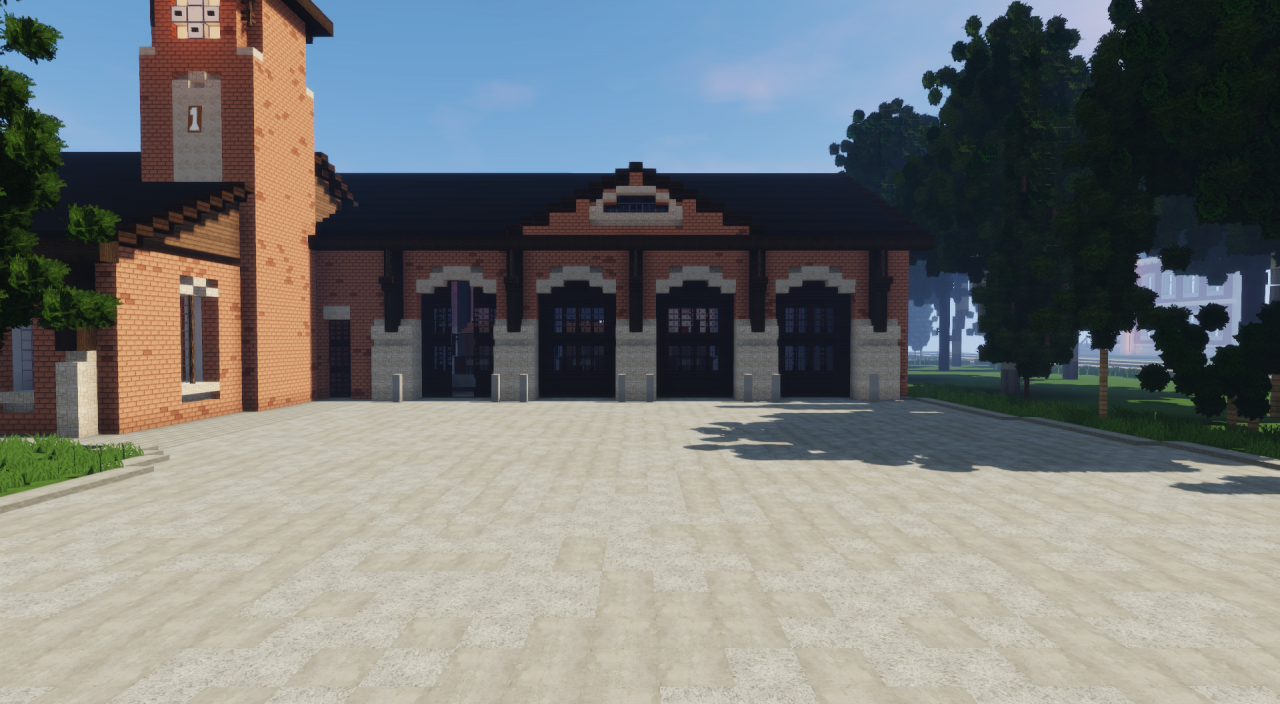 Fire Station Minecraft Map