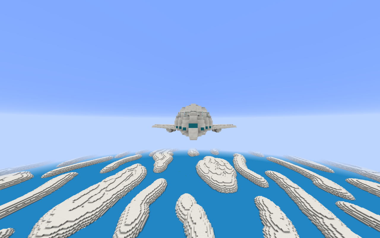Aircraft Minecraft Project Contest Entry: Venti Supersonic Minecraft Map