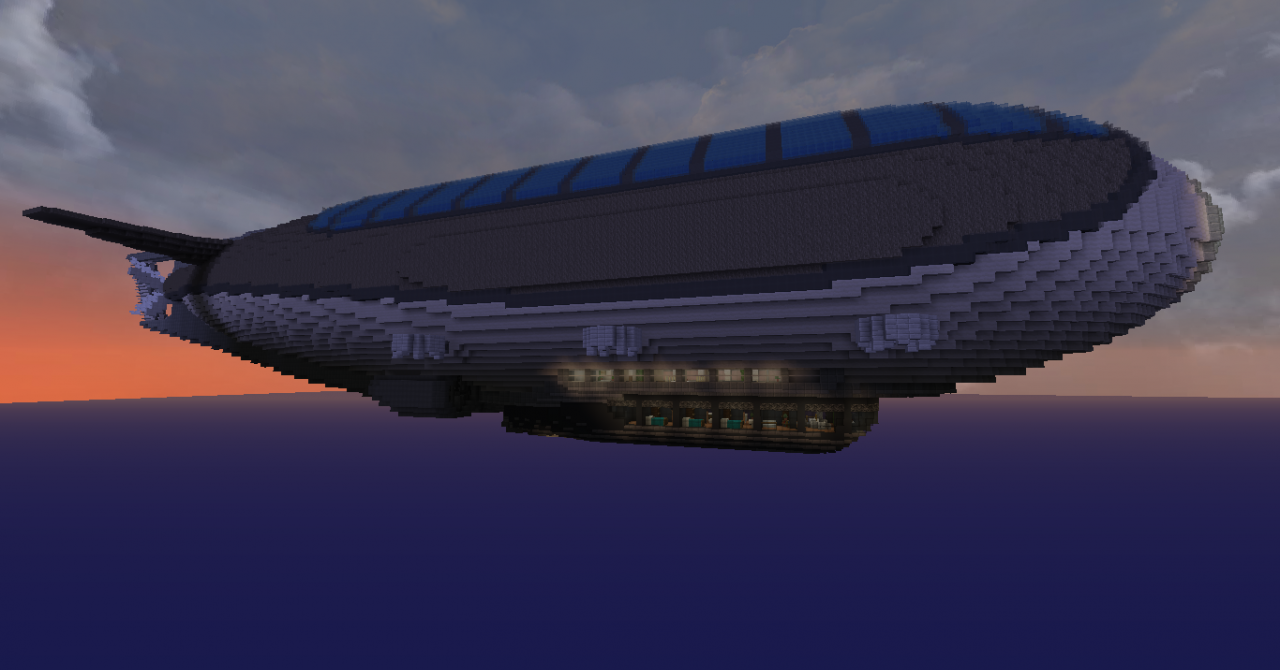 Modern Airship Minecraft Map