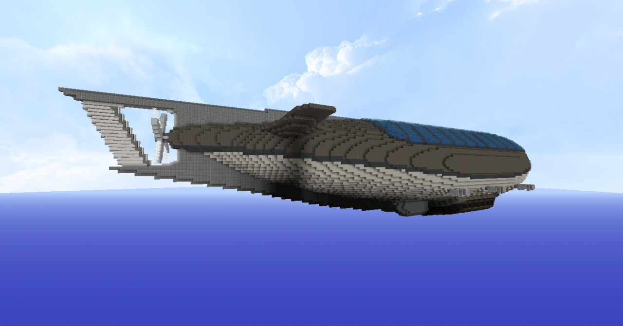 Modern Airship Minecraft Map