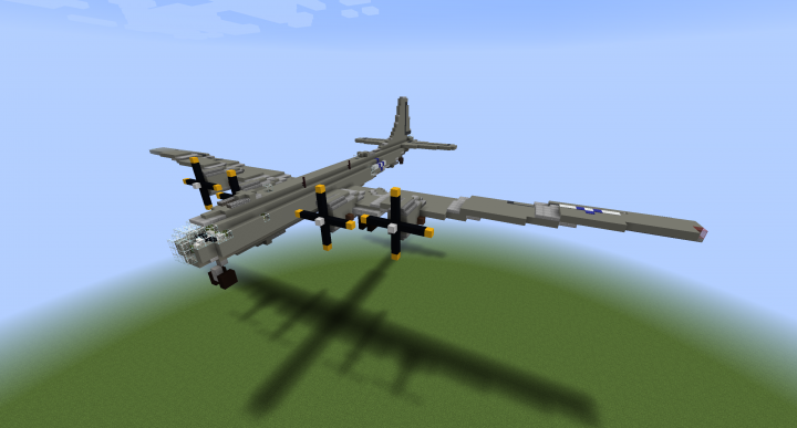 Boeing B-29 Superfortress Minecraft Map