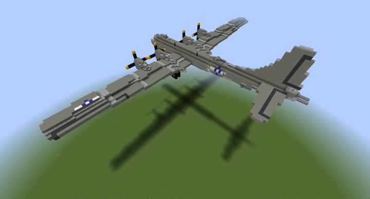 Boeing B-29 Superfortress Minecraft Map