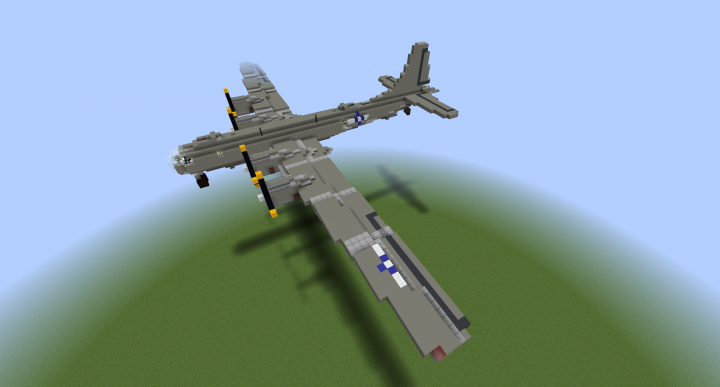Boeing B-29 Superfortress Minecraft Map