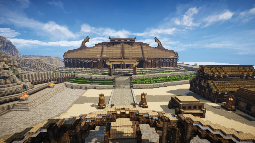 Whiterun - Skyrim The Elder Scrolls V Minecraft Map