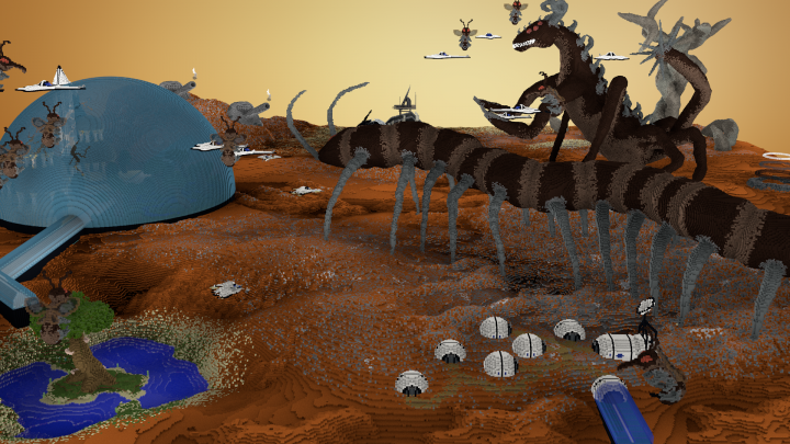 Fantasy Mars Minecraft Map