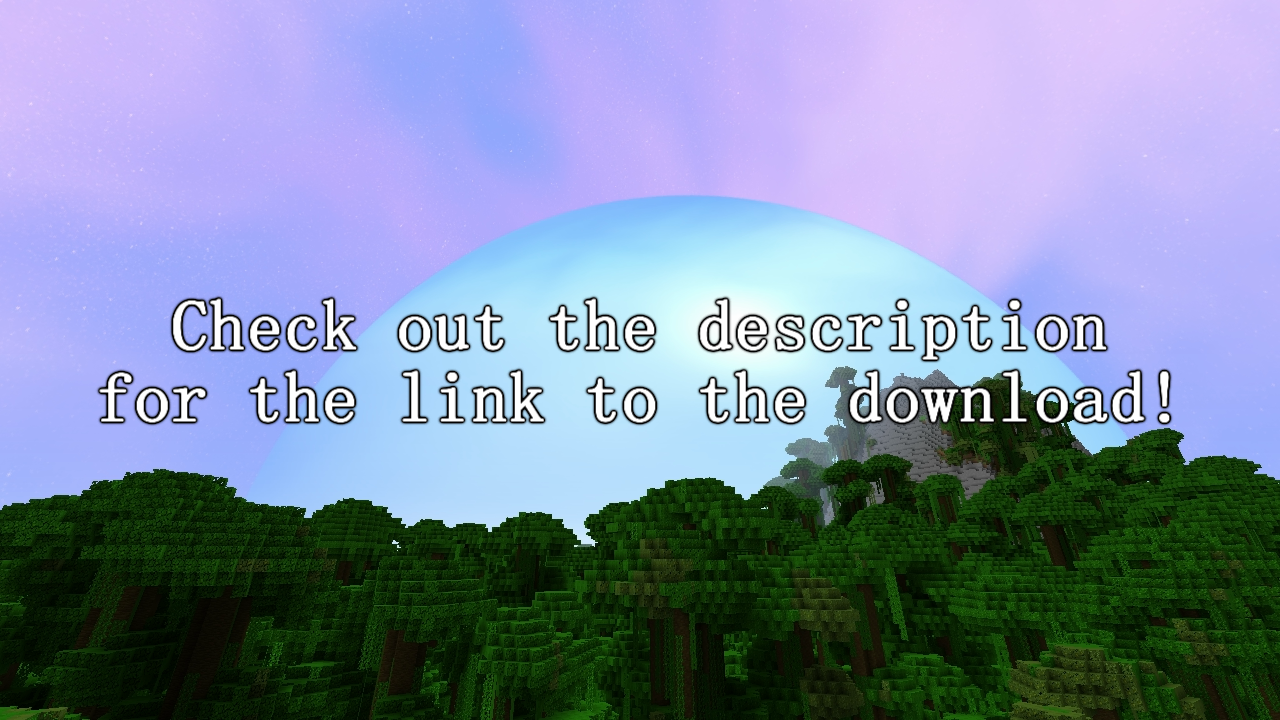 GREEN GAS GIANT! Sky Texture Pack Minecraft Texture Pack