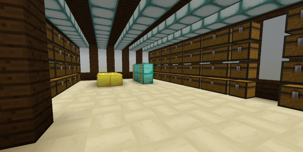 Mid Century Bank Minecraft Map