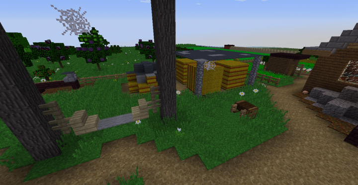 My home in 1990 Minecraft Map