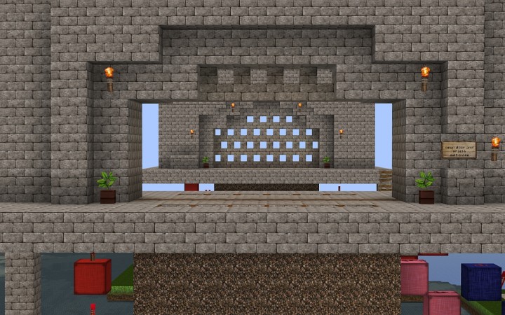 Castle Wolfenstein - 8x3 Big Door Minecraft Map