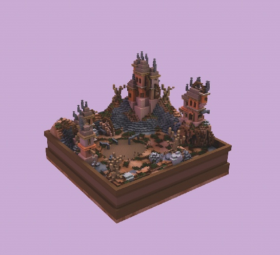 COPPER TOWN Minecraft Map