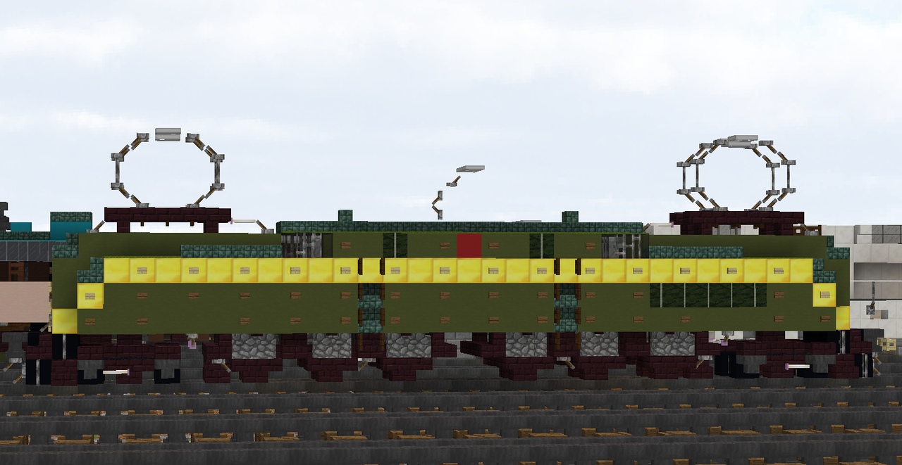 Electric locomotive GG1 Minecraft Map