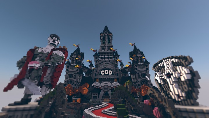 Gothic & Statue Minecraft Map