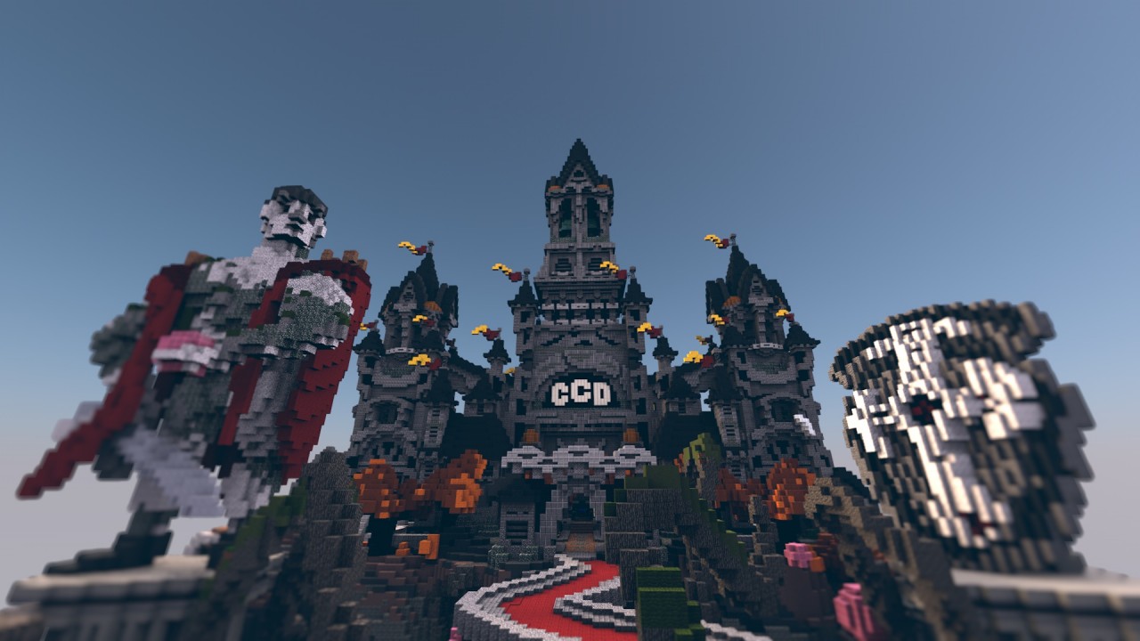 Gothic & Statue Minecraft Map