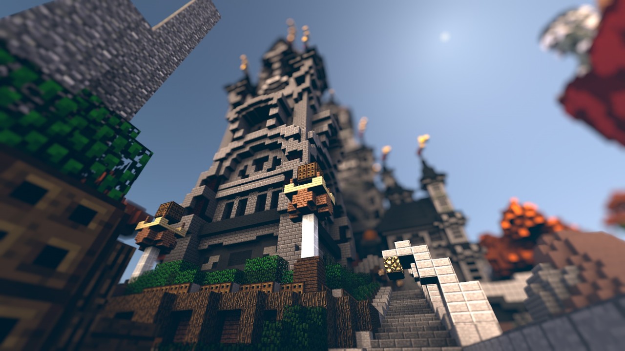 Gothic & Statue Minecraft Map