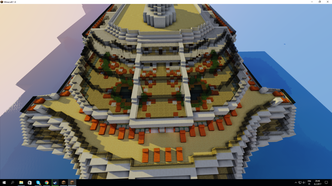 Huge Cruise ship. City Of The Seas Minecraft Map
