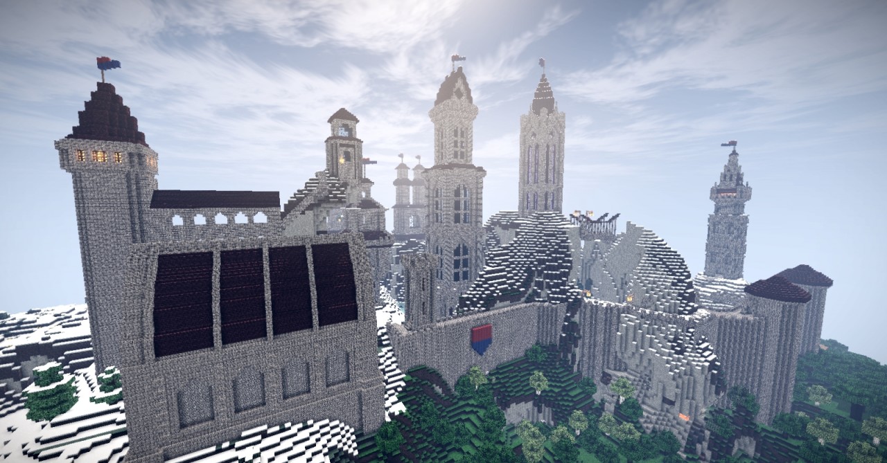 RICHTERSTEIN - EPIC GOTHIC CASTLE by -JustOstrava- Minecraft Map